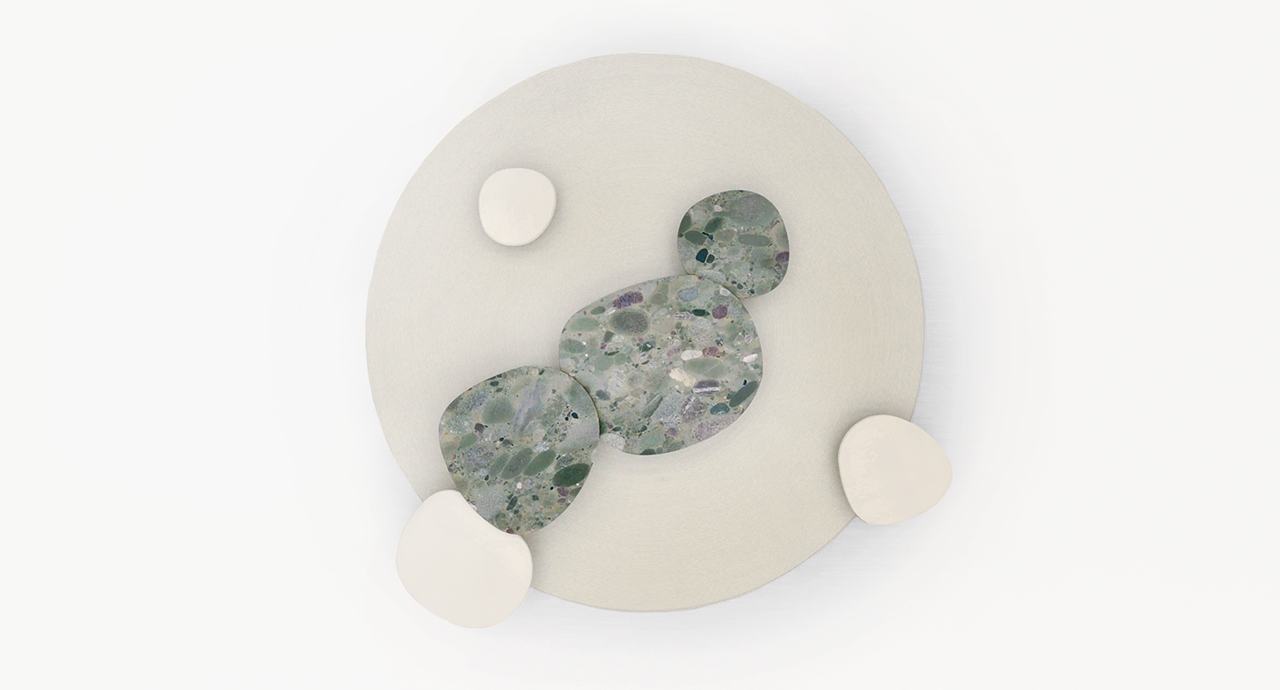 Isole side tables, irregular forms - Paola Lenti - Outdoor